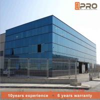 China Explosion Proof Aluminium Curtain Wall With EPDM Gaskets And Thermal Break Sealant for sale