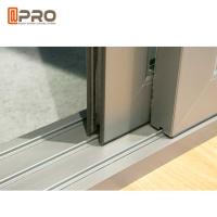 China Australia Anti Noise Aluminium Sliding Glass Doors System Customized Size Sliding gate door BARN DOOR SLIDING for sale