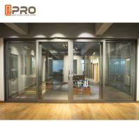 China Australia Anti Noise Aluminium Sliding Glass Doors System Customized Size Sliding gate door BARN DOOR SLIDING for sale