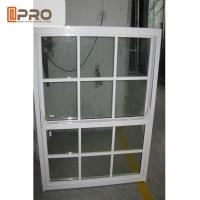 China Horizontal Aluminum Sash Windows PVDF Surface Treatment Color Optional for sale