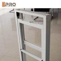 China Sound Insulation Sash Style Windows , Aluminium Vertical Sliding Sash Windows for sale