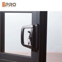 China Australia Double Glazed Aluminium Sliding Windows High Strength Durable For Hotel Project for sale
