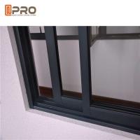 China Customized Double Glazed Aluminium Sliding Windows For House Project Energy Saving for sale