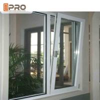 China Inward Opening Aluminum Clad Casement Windows Power Coating Surface Treatment for sale