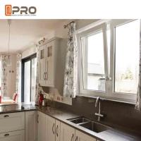 China Space Saving Tilt And Turn Aluminium Windows With Single Glazing Glass for sale