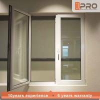 China Thermal Break Glass Home Window , Double Glazed Aluminum Tilt And Turn Windows for sale