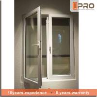 China Double Glazed Tilt And Turn Aluminium Windows Good Watertightness Performance for sale