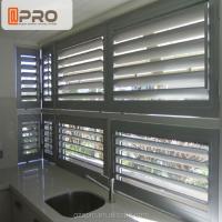 China Awning Windows Aluminium Awning Windows Featuring Black Frame and Ten Years Guarantee Perfect for Modern Building Facades for sale