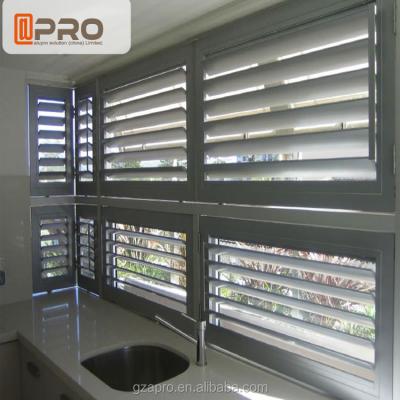 China Awning Windows Aluminium Awning Windows Featuring Black Frame and Ten Years Guarantee Perfect for Modern Building Facades for sale