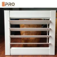China Manual Opening Aluminium Awning Windows Featuring Single Glass Heat Insulation and Waterproof Properties for Commercial for sale