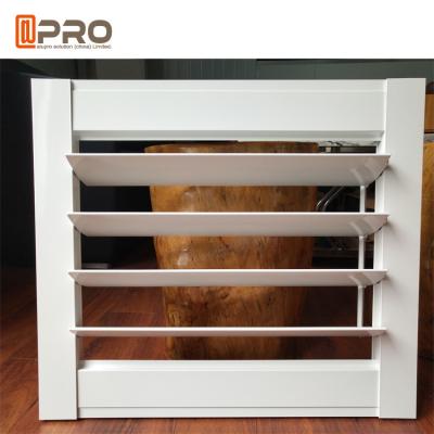 China Manual Opening Aluminium Awning Windows Featuring Single Glass Heat Insulation and Waterproof Properties for Commercial for sale