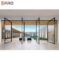 China Aluminum Frame Pivot Doors Hinged Doors Suitable for Modern Architectural Designs Offering Reliability and Visual Appeal for sale