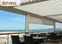 China Waterproof Motorized Pergola System Price Aluminum Louver Roof for sale