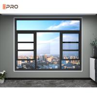 China Anodized Aluminum Sash Windows Incorporating 6063 T5 Grade Aluminum Alloy Frame and Chinese Top Hardware Engineered for Long Lasting for sale