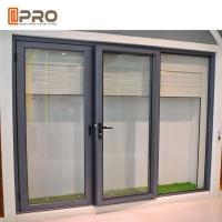 China Insulated Glass Accordion Aluminum Sliding Folding Door For Exterior Balcony glass partition folding door wooden folding for sale