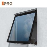 China 1.4mm Frame Thickness Metal Awning Windows / Aluminium Single Top Hung Window aluminum window awnings for home awing for sale
