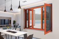 China Vertical Opening Pattern Aluminum Casement Windows With Security System CASEMENT ALUMINIUM WINDOWS casement door for sale