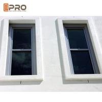 China Customized Size Tilt Sliding Aluminium Sash Windows Powder Coated Surface Treatment for sale