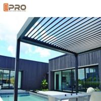 China Sunshine Resistant Outdoor Patio Pergola ISO Certification Customized Color for sale
