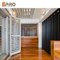 China Customized Aluminum Louver Window For Ventilation Adjustable Blinds And Sun Control for sale