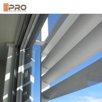 China Horizontal Opening Aluminium Louver Window Australia Standard Powder Coated Customized Color for sale