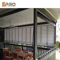 China Residential Buildings Aluminium Louver Window With Powder Coating And Anodised for sale