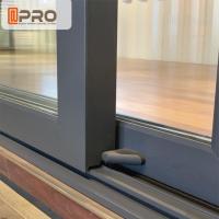 China Australia Anti Noise Aluminium Sliding Glass Doors System Customized Size Sliding gate door BARN DOOR SLIDING for sale