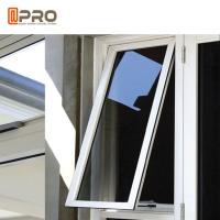 China Sound Proof Insulation Top Hung Aluminum Awning Windows / Glass Top Hung Windows aluminum window awnings for home for sale