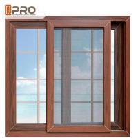 China Simple Modern House Aluminium Vertical Sliding Windows Balcony Curtain vertical sliding aluminium window glass sliding for sale