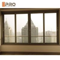 China Aluminium Glass Sliding Windows , Sliding House Windows Various Designs Sliding window handle sliding window profile for sale