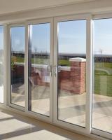 China Custom Aluminium Frame Glass Sliding Stacking Doors Powder Coating Sliding door interior track sliding door SHOWER SLIDE for sale
