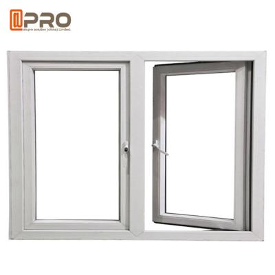 China Hurricane Impact Soundproof Aluminum Casement Windows , Custom Made Double Glazed Windows small casement windows for sale