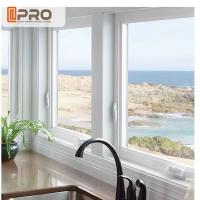 China Double Casement Aluminum Fabrication Windows For House Swing Open Style aluminum storm double casement windows for sale