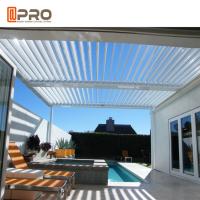 China Luxury Morden Garden Pergola Aluminium Grape Trellis Outside With Retractable Sunshade Gazebos Canopy 3*3m for sale