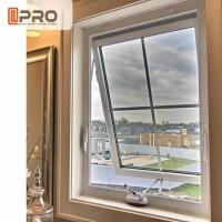 China Custom Made Aluminum Awning Side Hung Window Moisture Resistance side hung window bottom hung window double hung for sale
