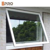 China Custom Made Aluminum Awning Side Hung Window Moisture Resistance side hung window bottom hung window double hung for sale