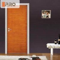 China Modern Aluminum MDF Interior Doors For Home / Hotel And Apartment for sale