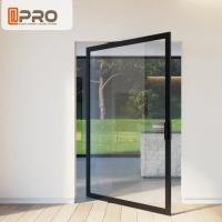 China Modern Tempered Glass Pivot Entry Door Thickness 1.4 / 1.6 /1 .8 / 2.0mm pivot door modern exterior pivot doors Entry for sale