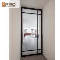 China Energy Efficient Aluminum Pivot Doors Swing Open Style With Tempered Glass Glass Door Pivot Hinge door pivot hinge for sale