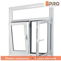 China Adjusting Tilt And Turn Aluminium Windows With Screens Swing Open Style for sale