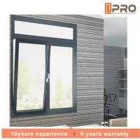 China Adjusting Tilt And Turn Aluminium Windows With Screens Swing Open Style for sale