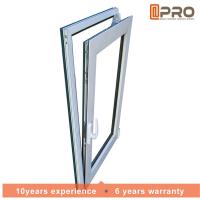 China Customized Size Turn And Tilt Side Hinged Windows / Large European Casement Windows for sale