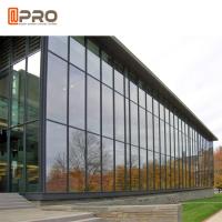China Construction Customized Aluminium Curtain Wall Tempered Laminated Insulated Glass for sale