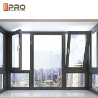 China Waterproof Tilt And Turn Aluminium Windows / Commercial Windows And Doors for sale