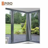 China Durable Tilt And Turn Aluminium Windows Swing Open Style Anodized Profile Finish for sale