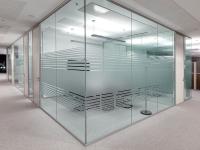 China Interior Smart Office Room Partition Glass Wall Fire - Resistant Self - Cleaning for sale