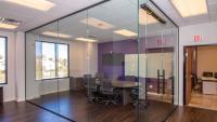 China Aluminum Frame Tempered Glass Modern Office Partitions / Office Room Dividers Partitions for sale