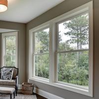 China American Style Aluminum Double Hung Sash Windows Retractable / Invisible Fly Screen for sale