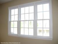 China Custom Vertical Double Glazed Aluminum Sash Windows Tilt And Slide for sale