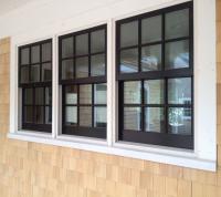 China White Powder Coating Aluminium Sash Windows Strong Durability And Safety triple glazed sash Hung windows for sale